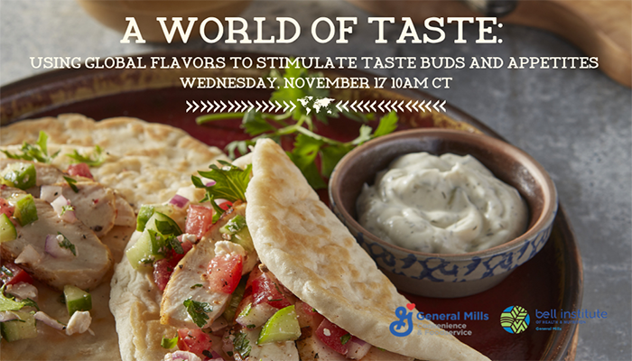 Watch Webinar – A World of Taste: Using Global Flavors to Stimulate ...