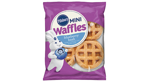 Pillsbury™ Frozen Mini Waffles Blueberry Bash™ 2.47 oz